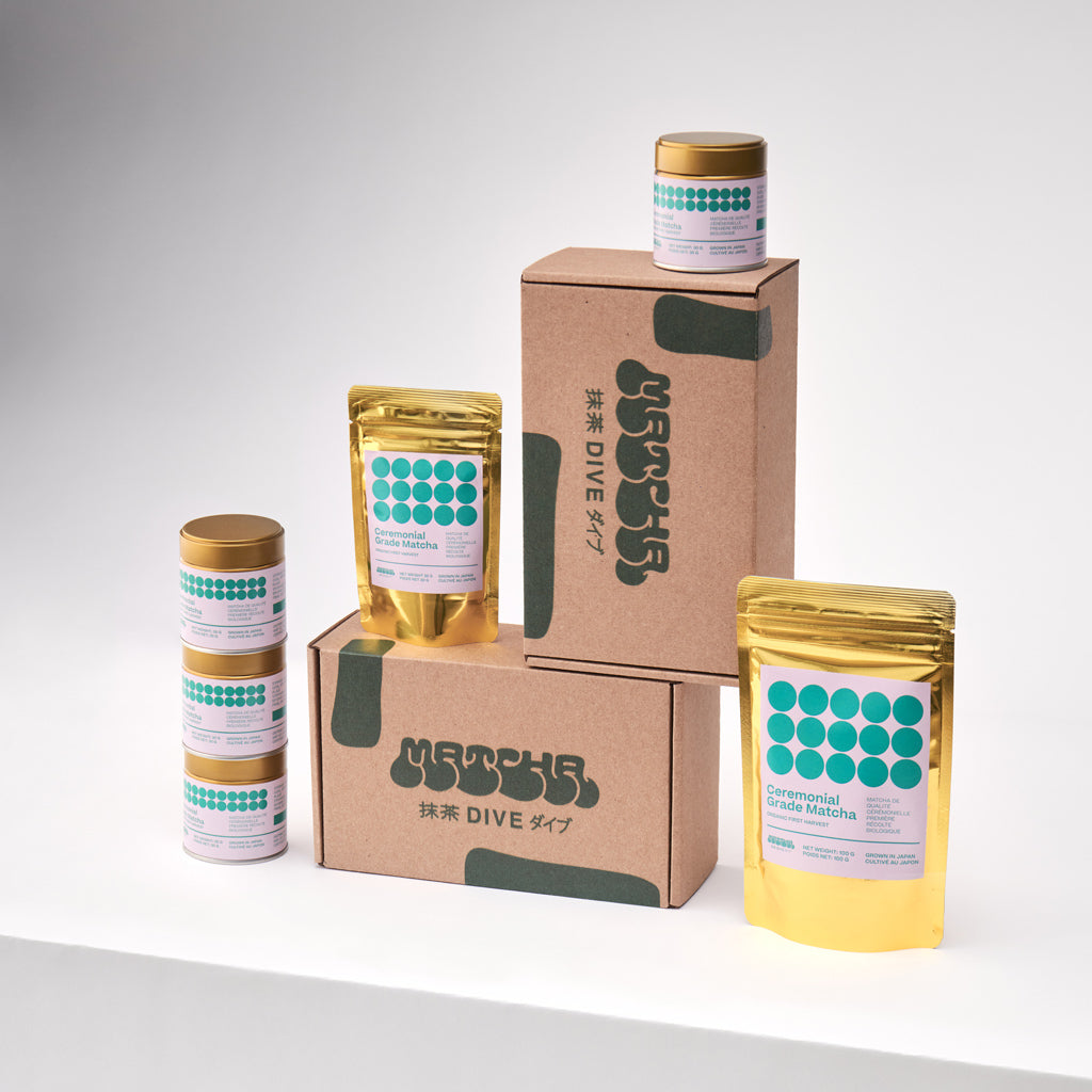 CEREMONIAL MATCHA – Organic First Harvest (30g) Pouch – Matcha Dive